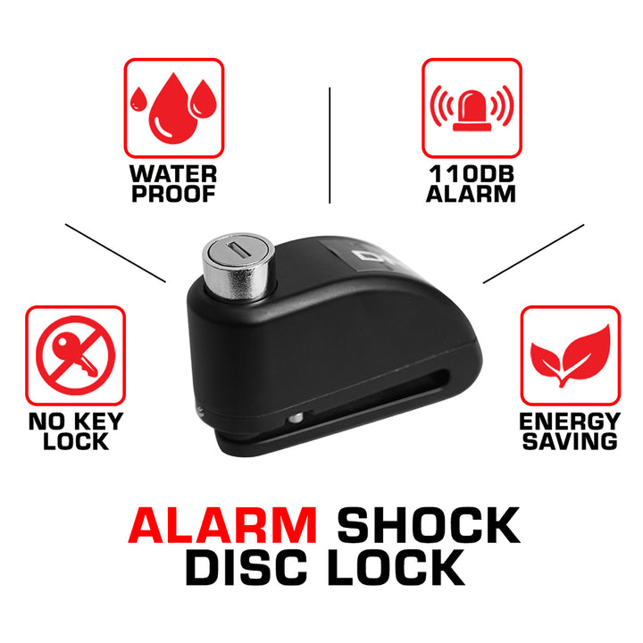 ALARM DISC BRAKE LOCK