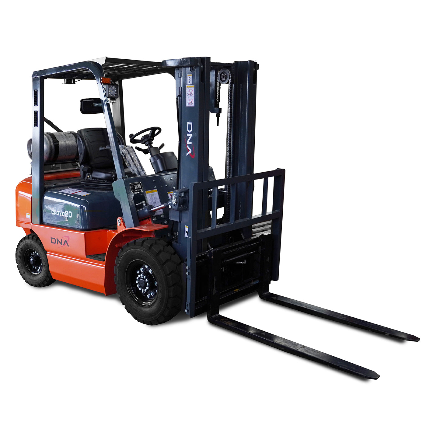 Lightweight Forklift 5500lbs Pallet Stacking Machine LPG Gas Regular G