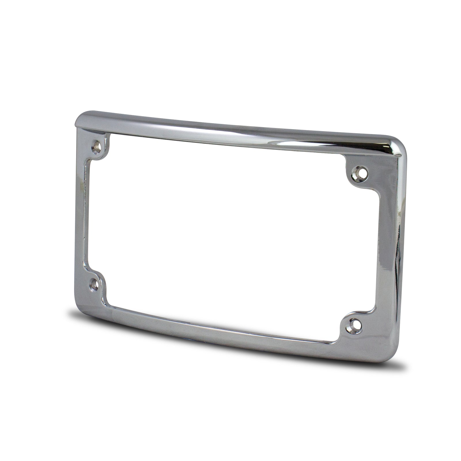 BILLET CURVED RADIUS LED LICENSE PLATE